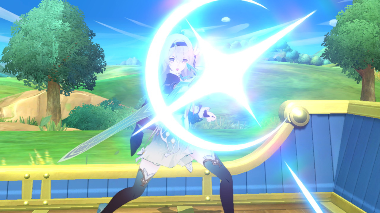 Firefly (HSR) over Roy Mod for Super Smash Bros. Ultimate | SSBU Mods