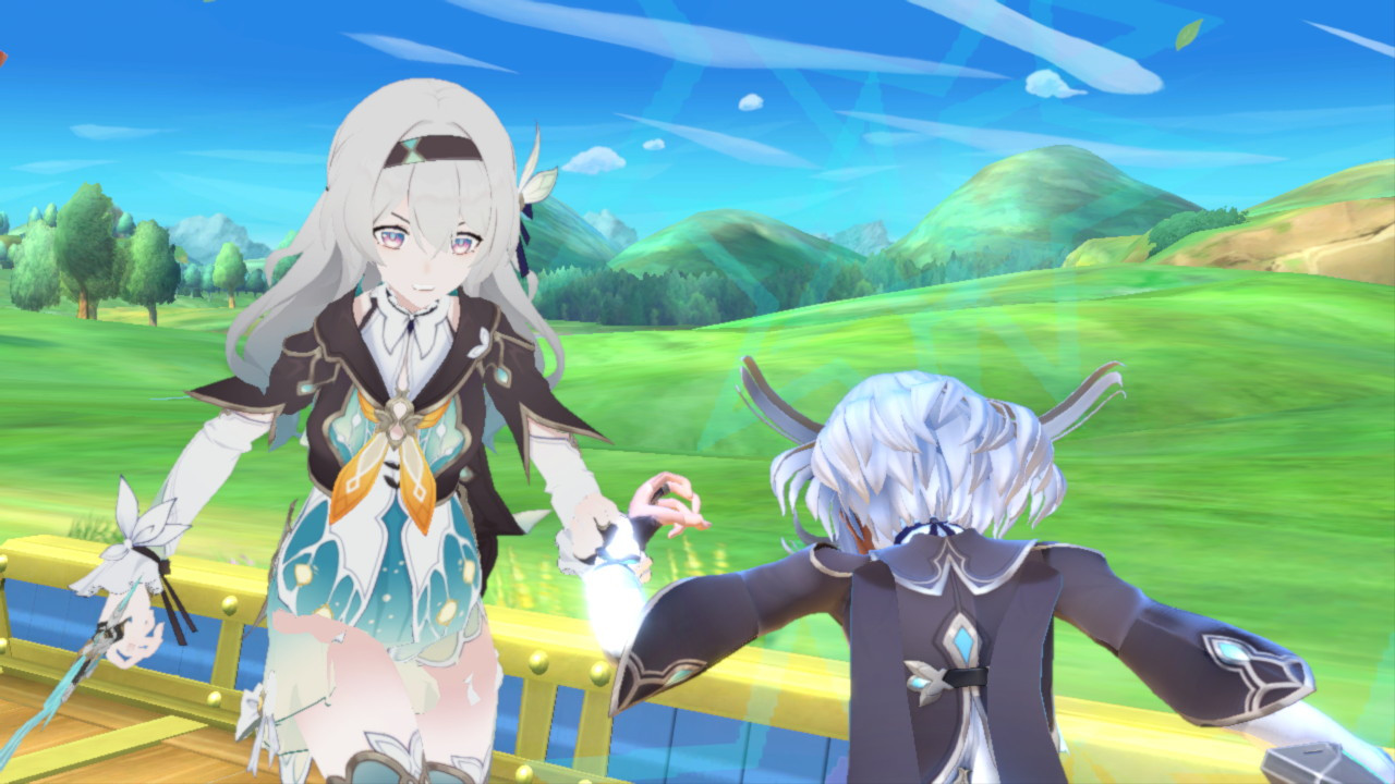 Firefly (HSR) over Roy Mod for Super Smash Bros. Ultimate | SSBU Mods