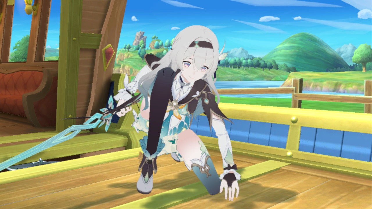 Firefly (HSR) over Roy Mod for Super Smash Bros. Ultimate | SSBU Mods