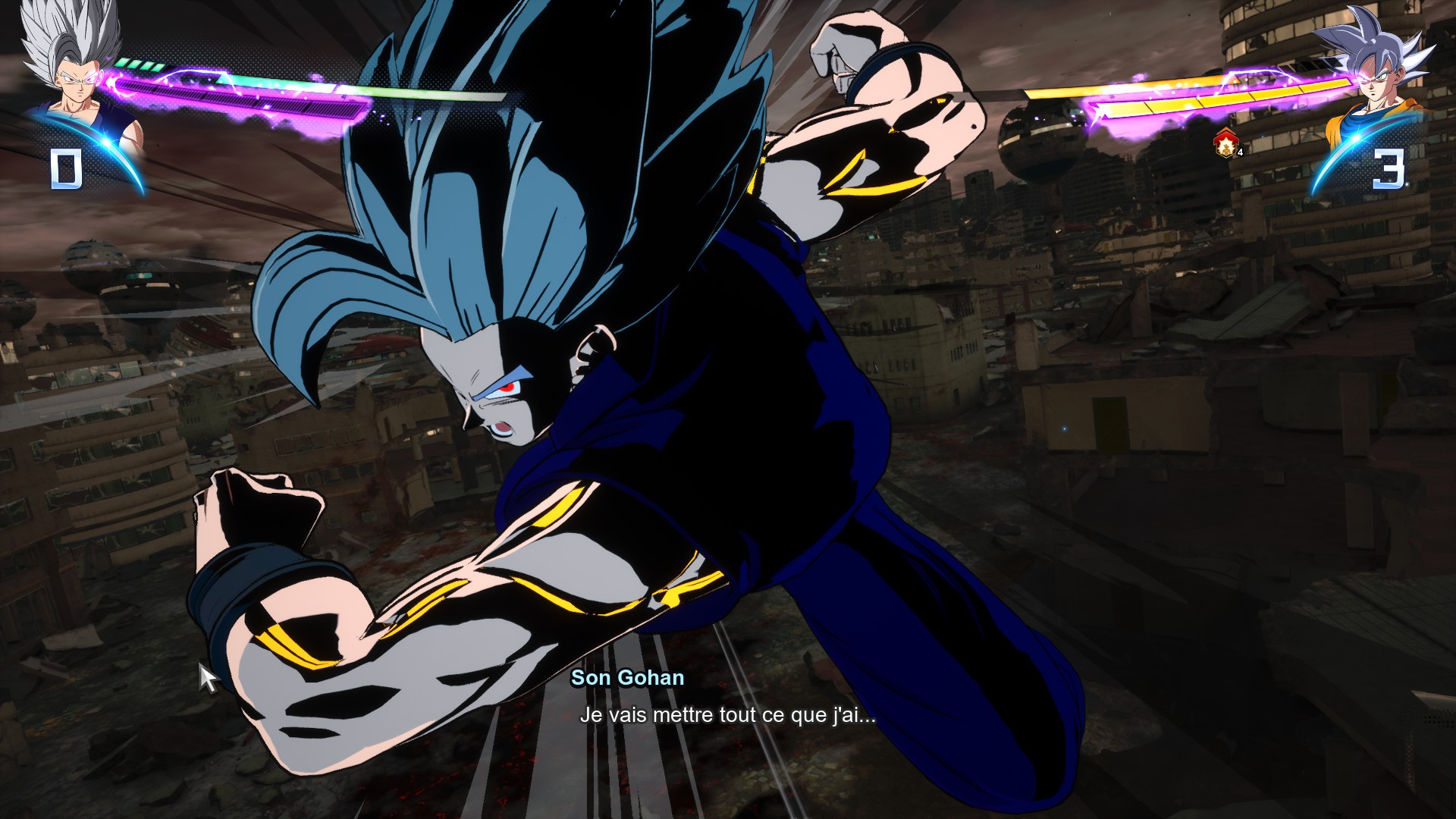 Gohan Beast Shadow textures Mod for Dragon Ball: Sparking! ZERO | DBSZ Mods