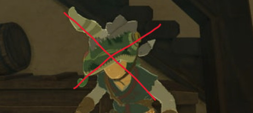 Invisible Lizzalfos mask (animation only) Mod for The Legend of Zelda ...