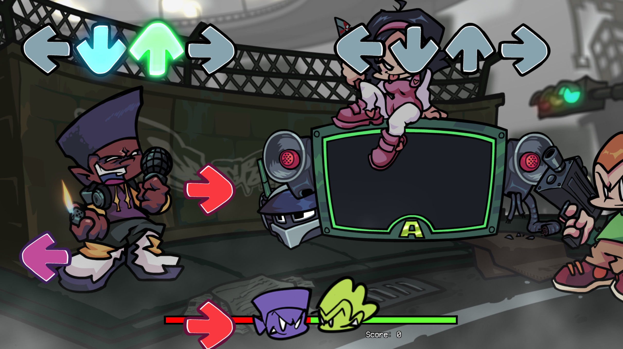 Nene Abot Shader Fix Mod for Friday Night Funkin' | FNF Mods