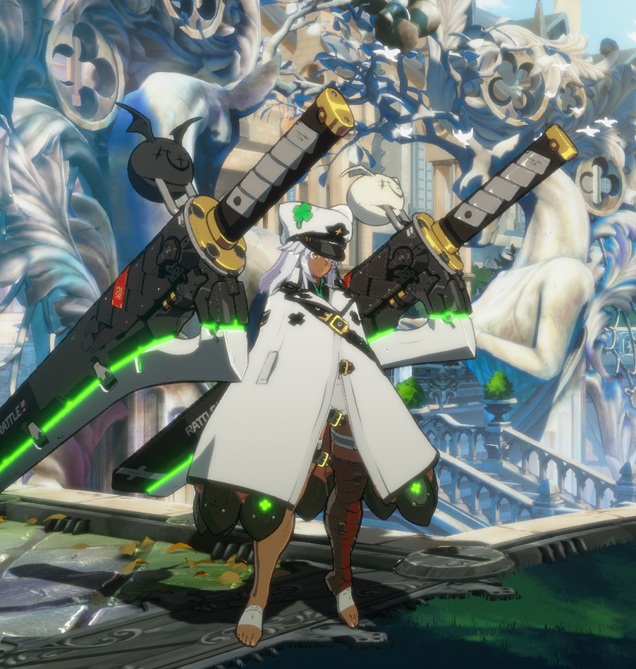 White hair for Ram Mod for GUILTY GEAR -STRIVE- | GGST Mods