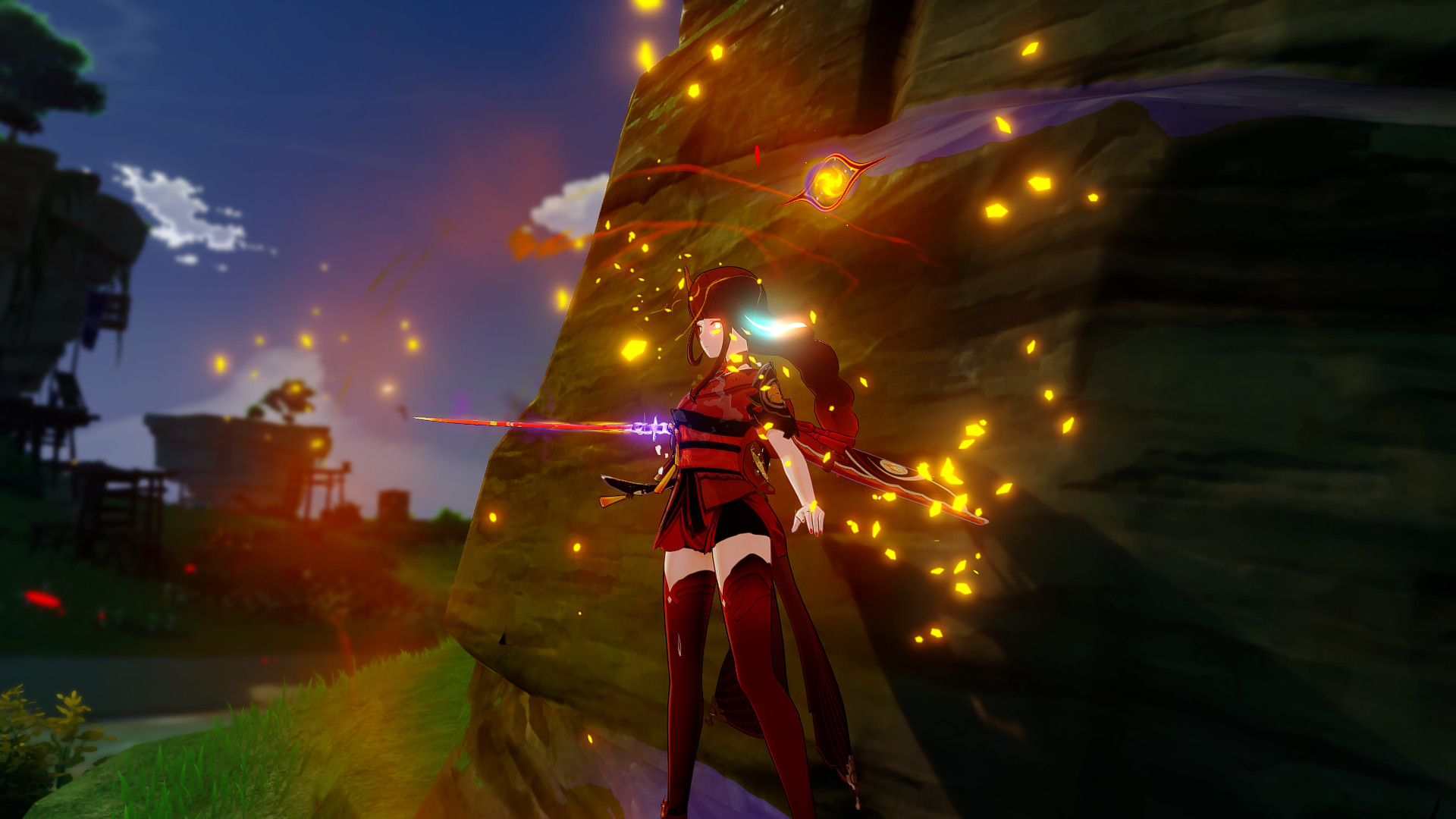 Scorching Flames of Eternity - Raiden Shogun Mod for Genshin Impact ...