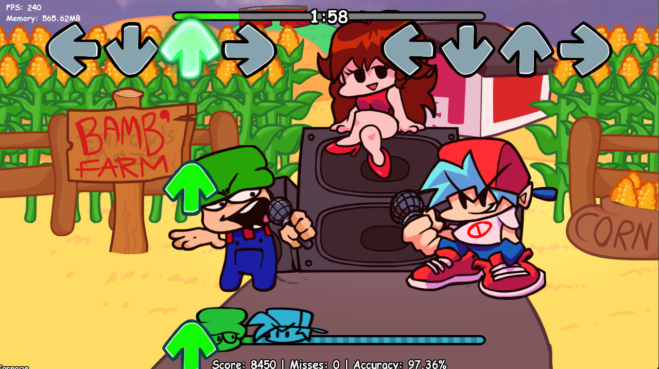 Dave And Bambi: The Corn Heist! Mod for Friday Night Funkin' | FNF Mods