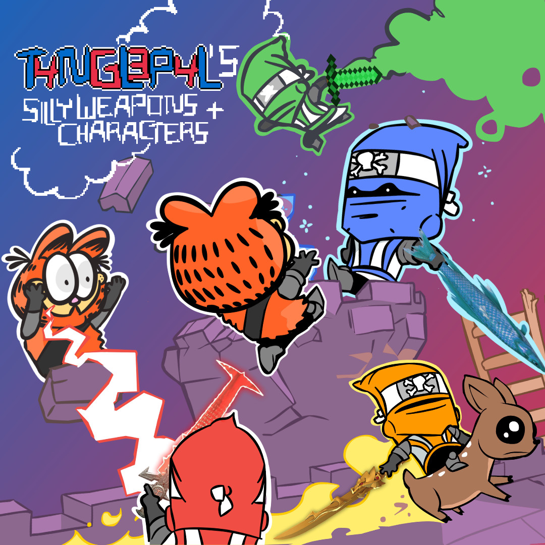 Castle Crashers Weapons