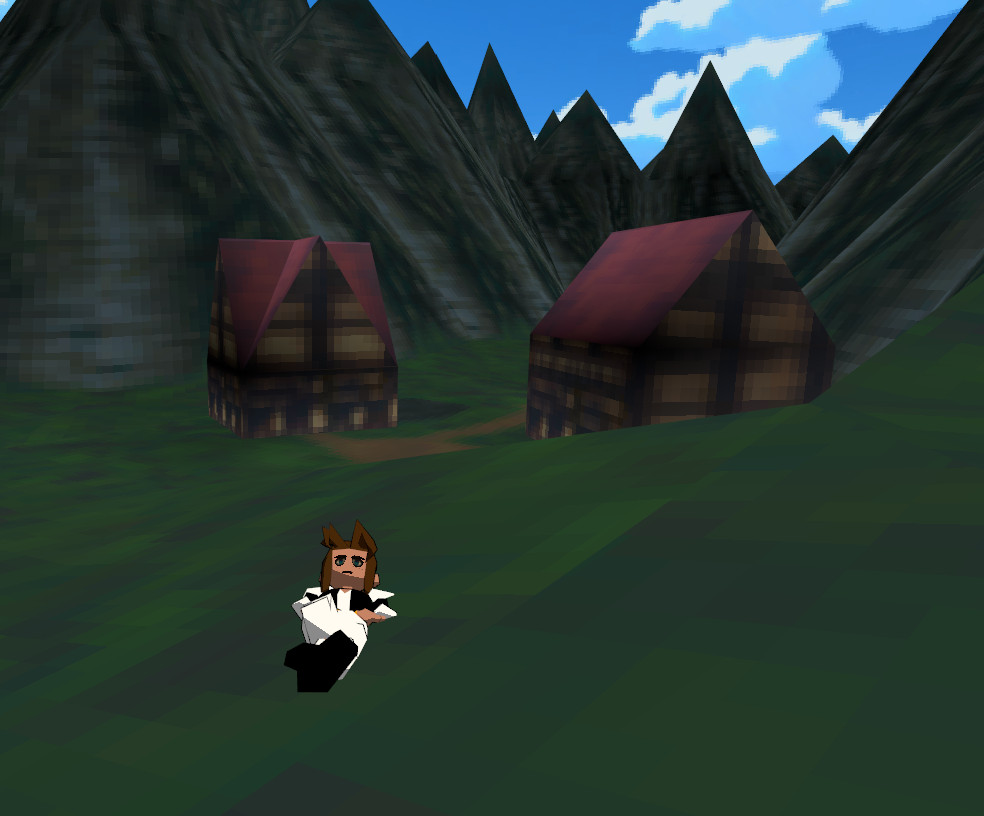 Low Poly Aerith (FF7/FFVII) Mod for Bomb Rush Cyberfunk | BRC Mods