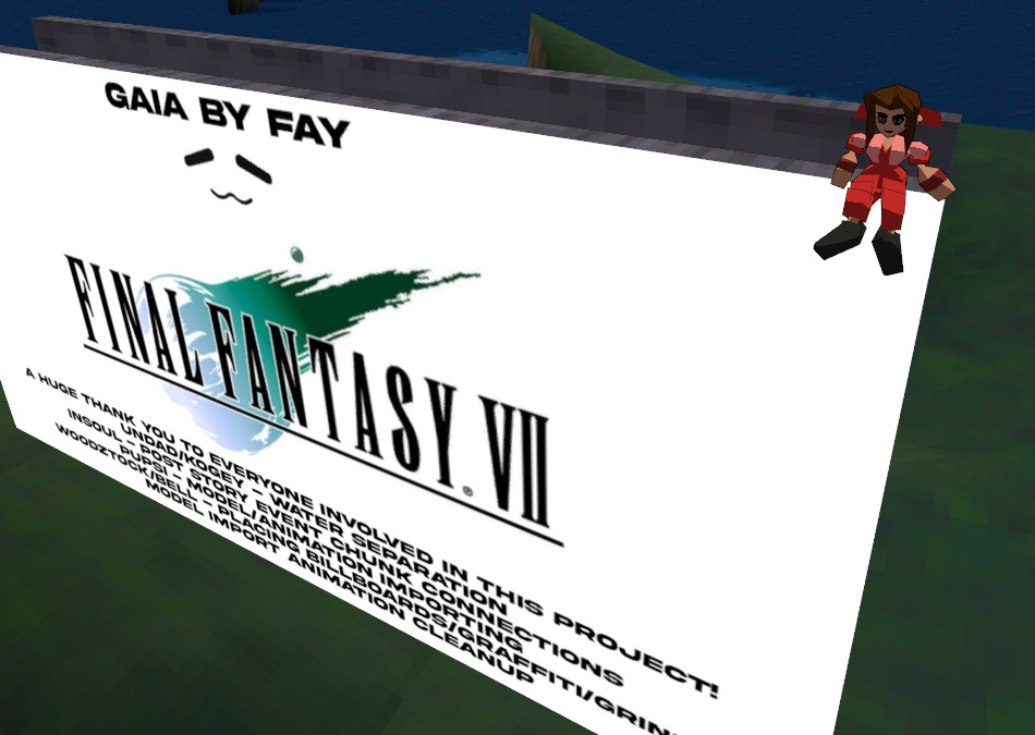Low Poly Aerith (FF7/FFVII) Mod for Bomb Rush Cyberfunk | BRC Mods