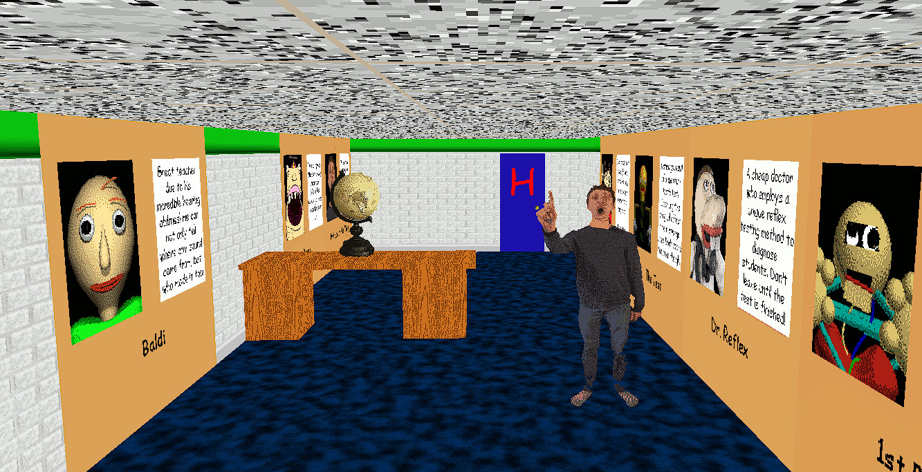 Double Trouble Schoolhouse! Mod for Baldi's Basics | Baldi Mods