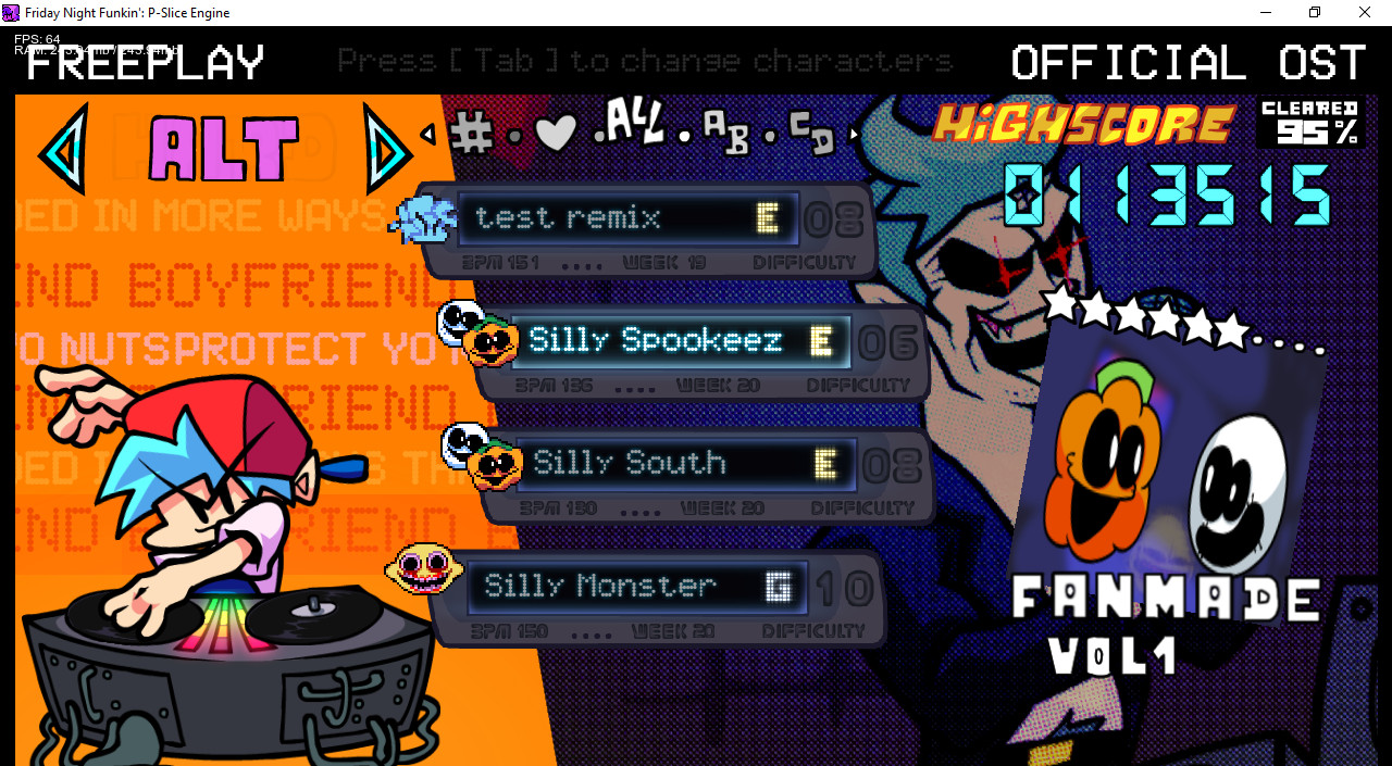 Extra Songs Mod for Friday Night Funkin' | FNF Mods