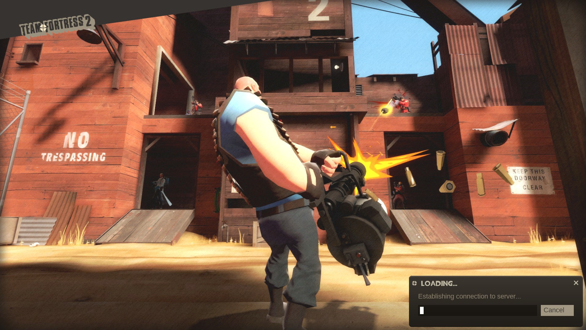 Console Loading Screen Recreation Mod for Team Fortress 2 | TF2 Mods