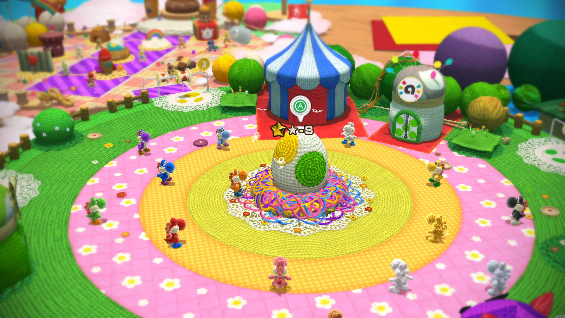 100% Save File Mod for Yoshi's Woolly World | Yarn Yoshi Mods