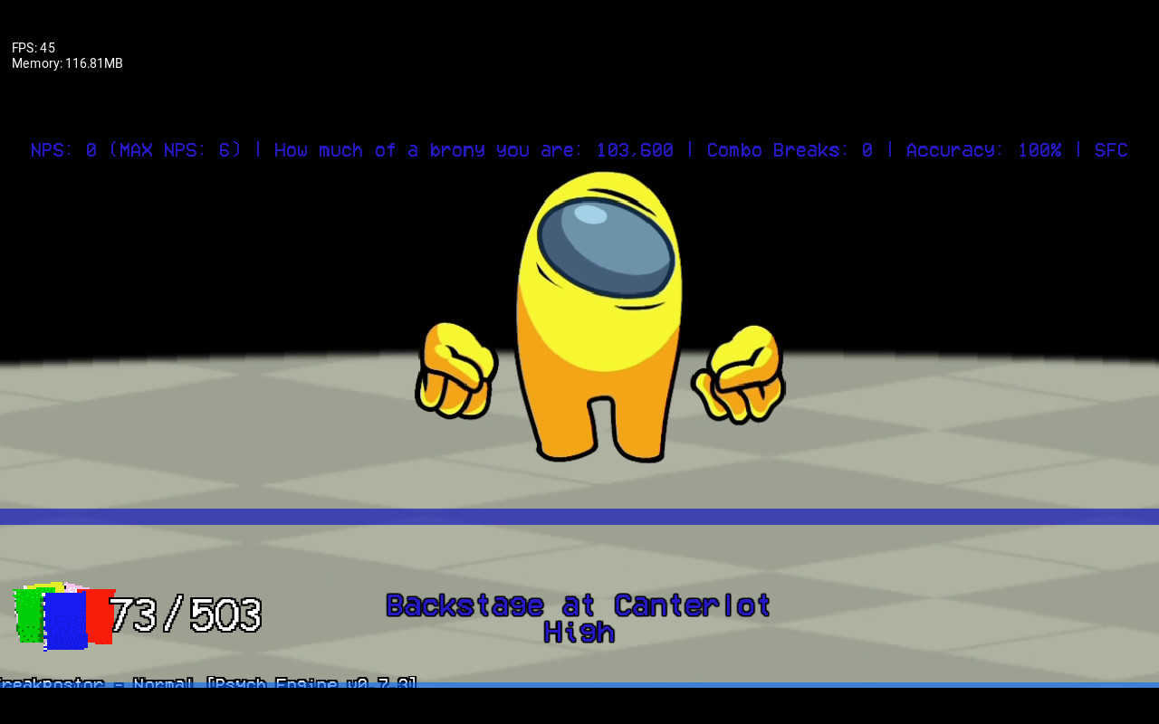 [SENSITIVE CONTENT] Freakpostor Mod for Friday Night Funkin' | FNF Mods