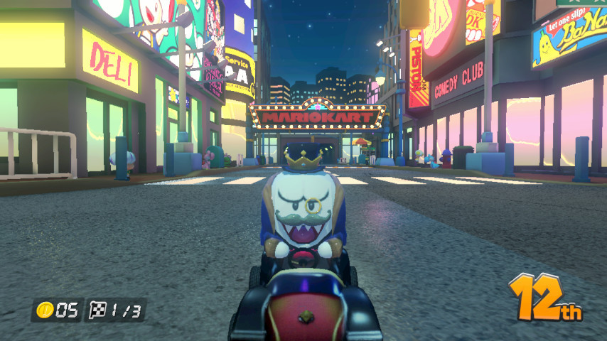 Aristocrat King boo's kart from MK World ALPHA VER Mod for Mario Kart 8 ...