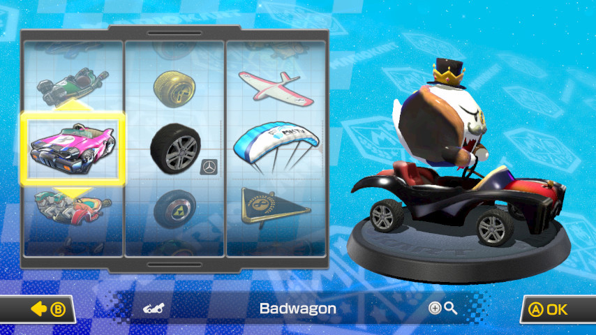 Aristocrat King boo's kart from MK World ALPHA VER Mod for Mario Kart 8 ...
