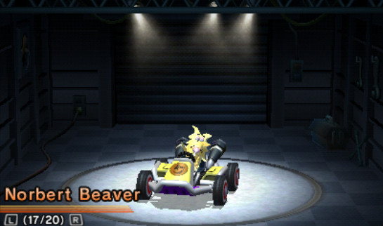 Norbert Beaver Mod for Mario Kart 7 | MK7 Mods
