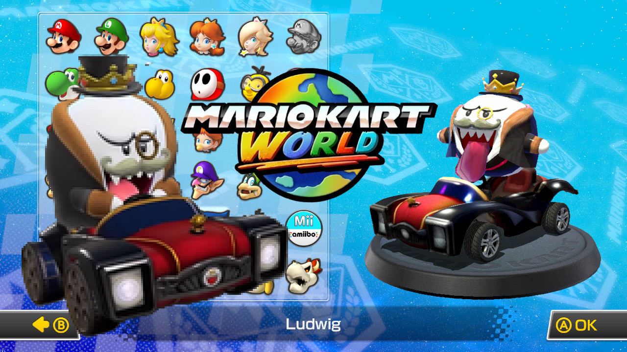 Aristocrat King boo's kart from MK World ALPHA VER Mod for Mario Kart 8 ...