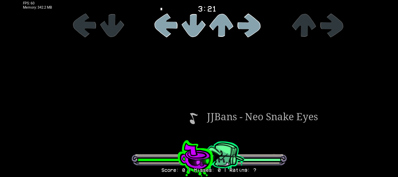 Snake eyes neo new charted Mod for Friday Night Funkin' | FNF Mods