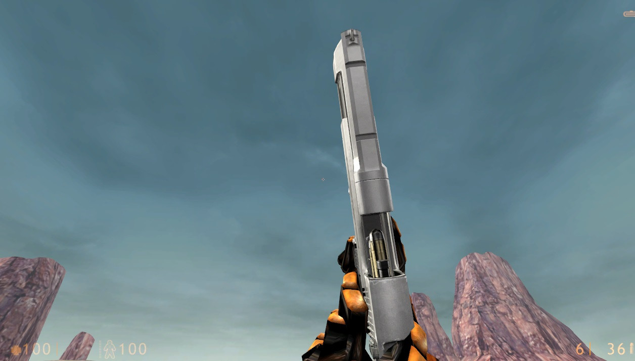 Snark/Birdhouse Desert eagle for HL:S Mod for Half-Life: Source | HL:S Mods