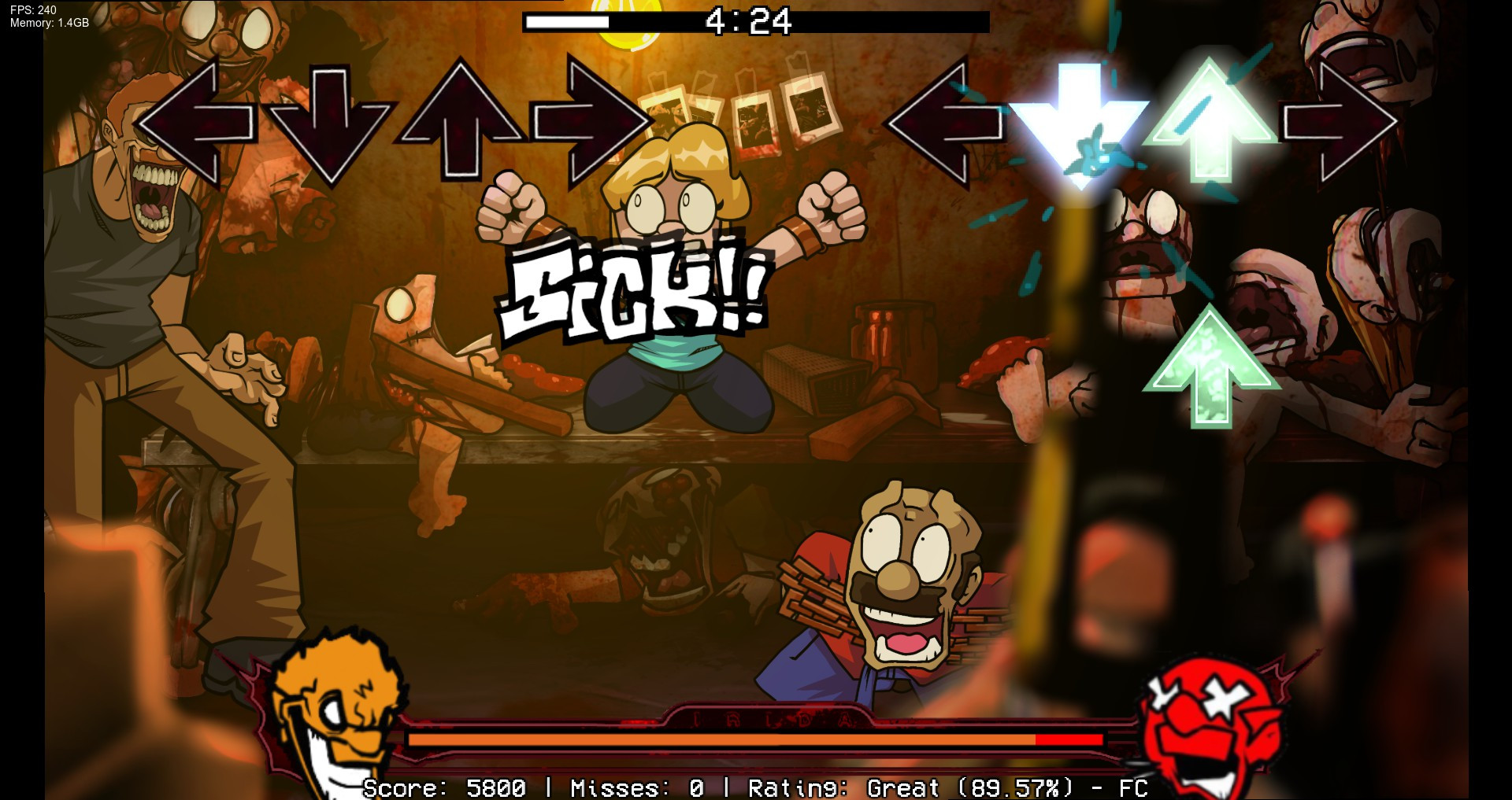 [SENSITIVE CONTENT] SML scrapped level Mod for Friday Night Funkin ...