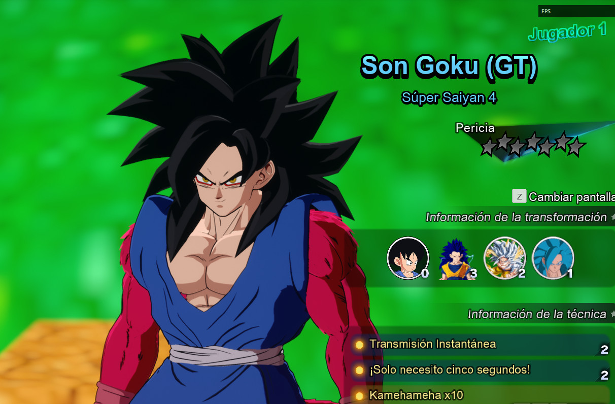 Goku (GT) Transform Connection Pack! Updated!! Mod for Dragon Ball ...