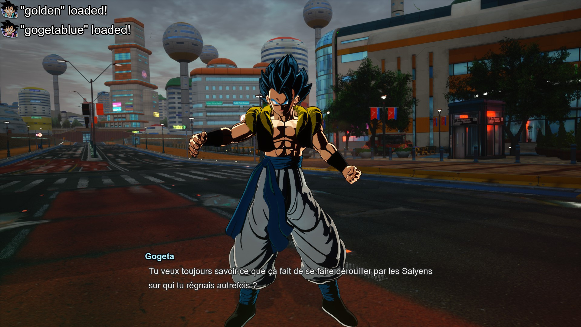 Gogeta Super Saiyan Blue SHADOW Mod for Dragon Ball: Sparking! ZERO ...
