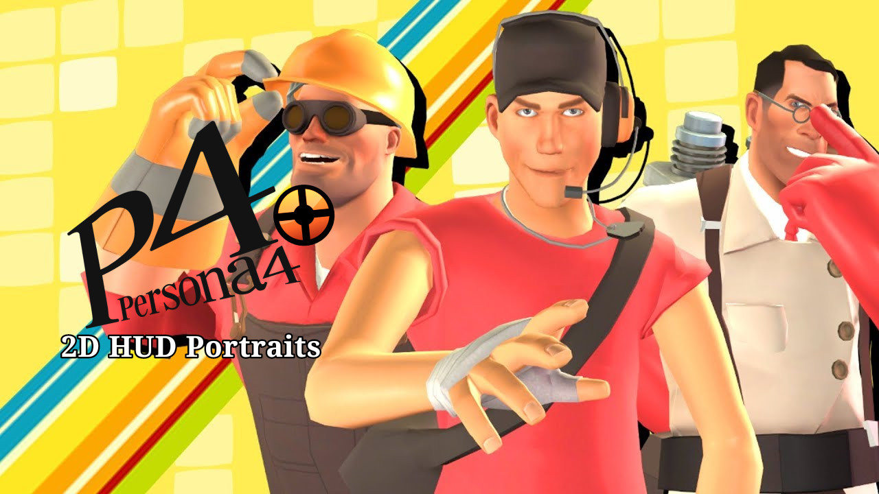 Persona 4 Merc Portraits Mod for Team Fortress 2 | TF2 Mods