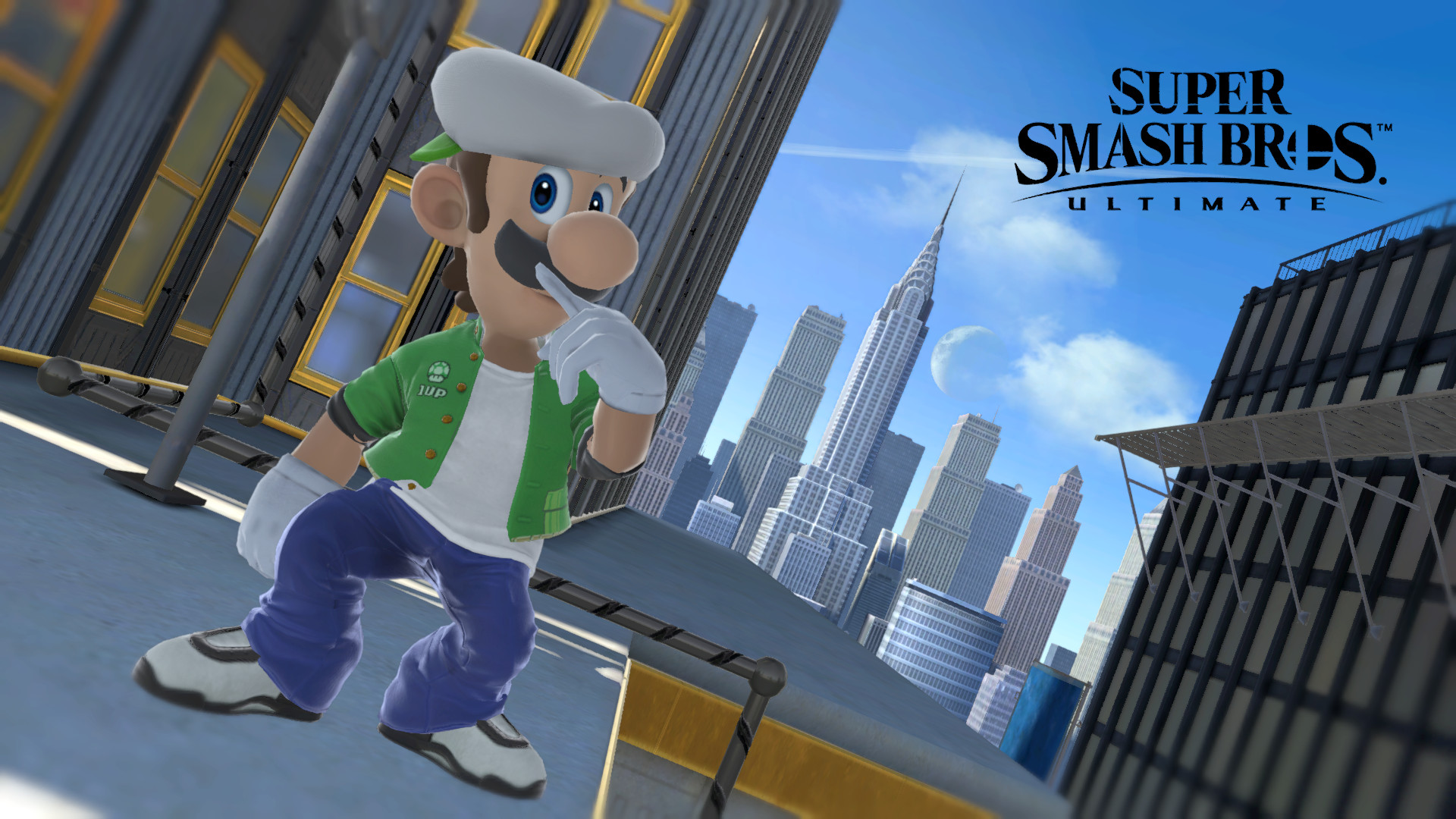 Urban Fashion Luigi Mod for Super Smash Bros. Ultimate | SSBU Mods