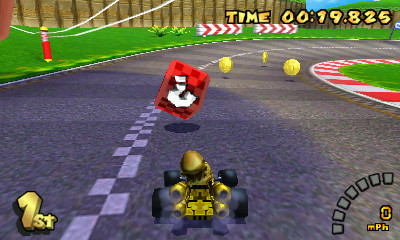 Mario Kart Double Dash!! Custom HUD (v0.2) Mod for Mario Kart 7 | MK7 Mods