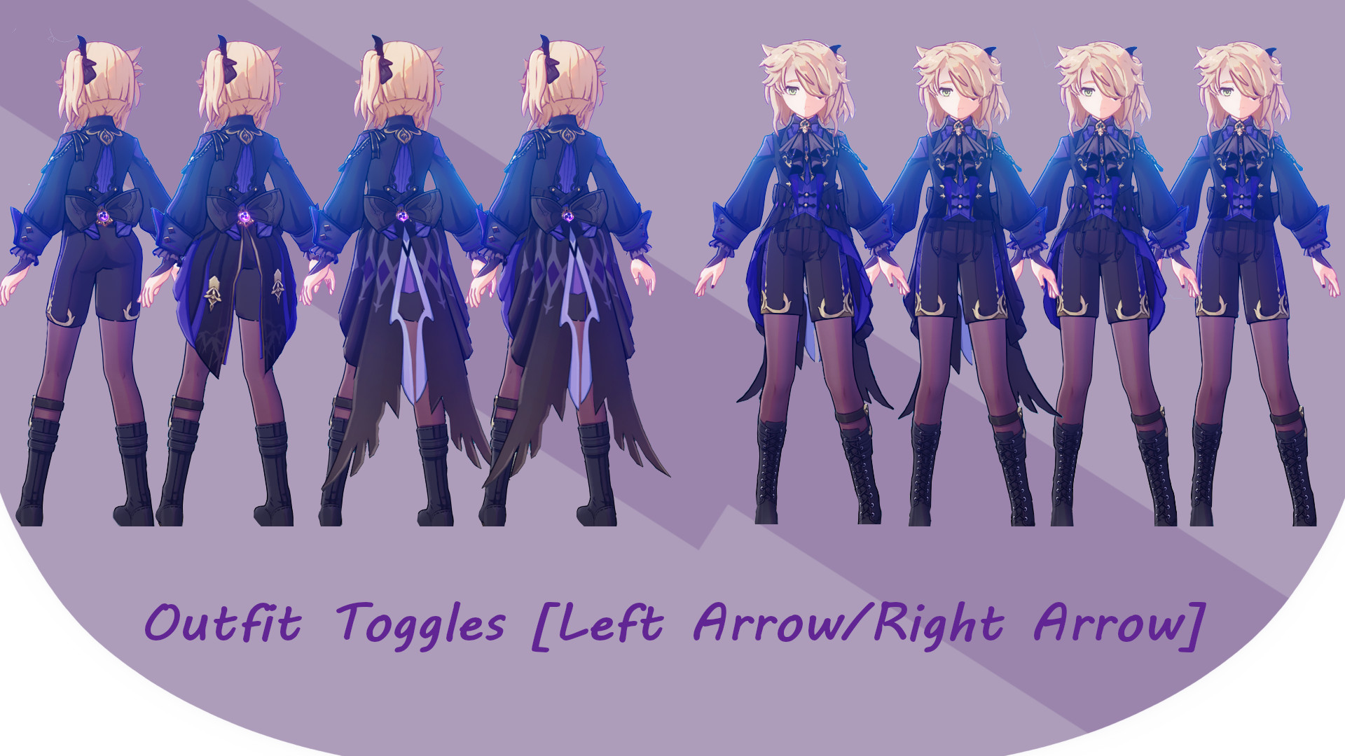 Vampire Prince Fischl Mod for Genshin Impact | GI Mods