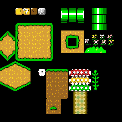 Super Peppino World ( 32-bit Mario Tileset ) Mod for Pizza Tower | PT Mods