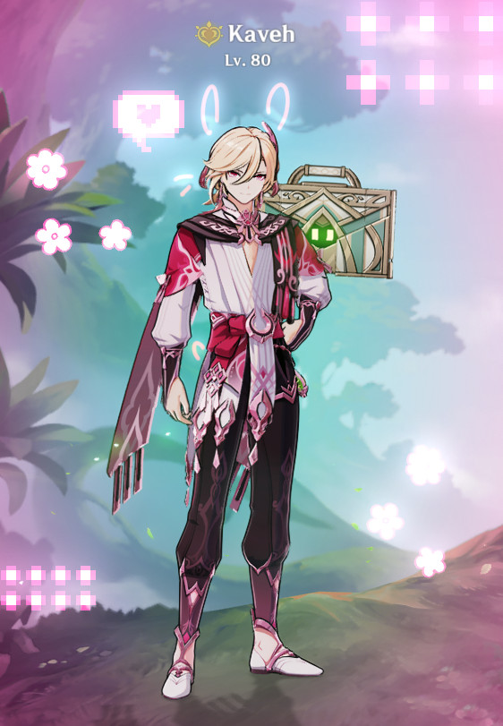Pink Kaveh ˖° Mod for Genshin Impact | GI Mods