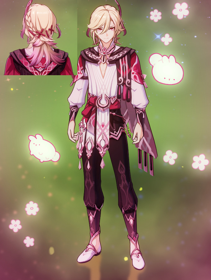 Pink Kaveh ˖° Mod for Genshin Impact | GI Mods