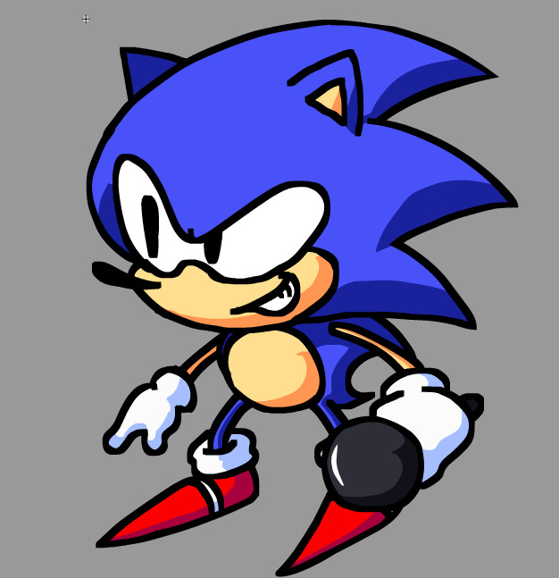 Bomber's Playable Sonic! Mod for Friday Night Funkin' | FNF Mods