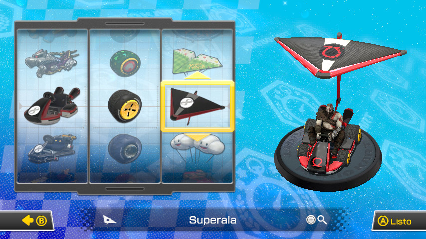 Standard Vehicles for Kratos mod Mod for Mario Kart 8 | MK8 Mods