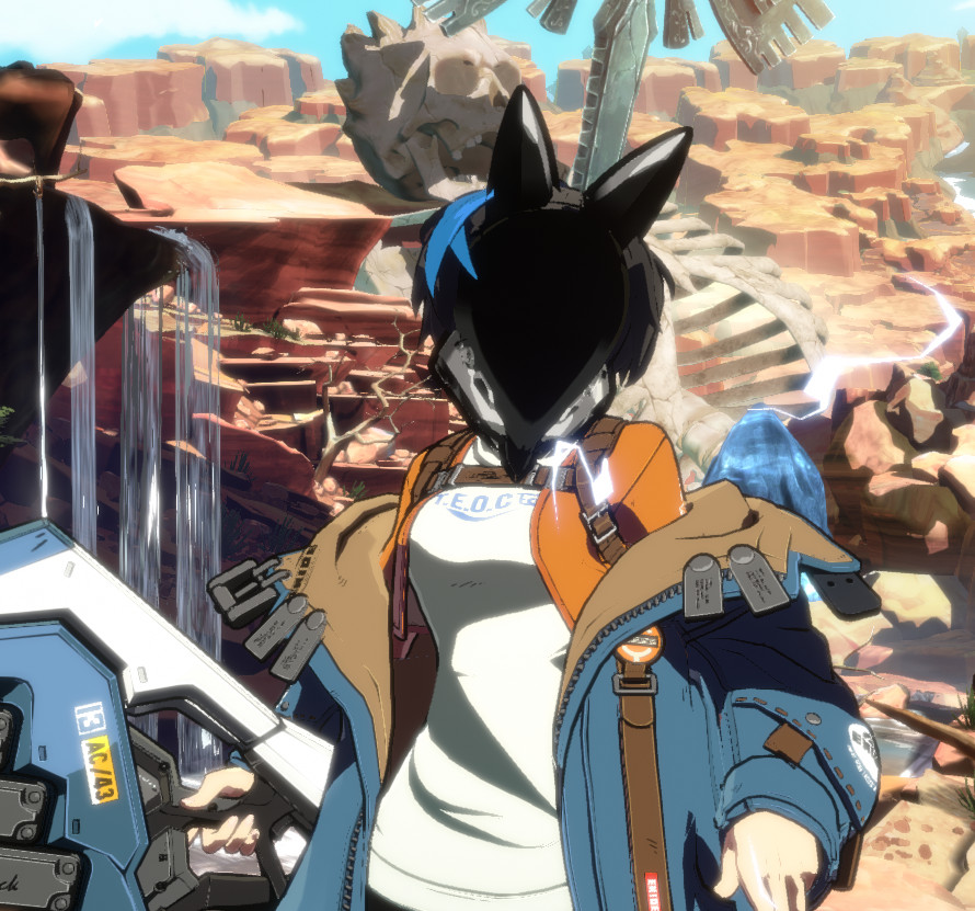 Unika's intro Mask Permanent Mod for GUILTY GEAR -STRIVE- | GGST Mods