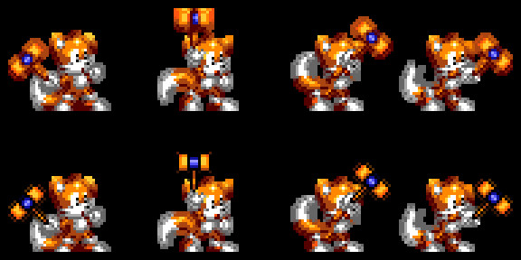 actions and chtoto tam Mod for Tails Adventures Remake | TAR Mods