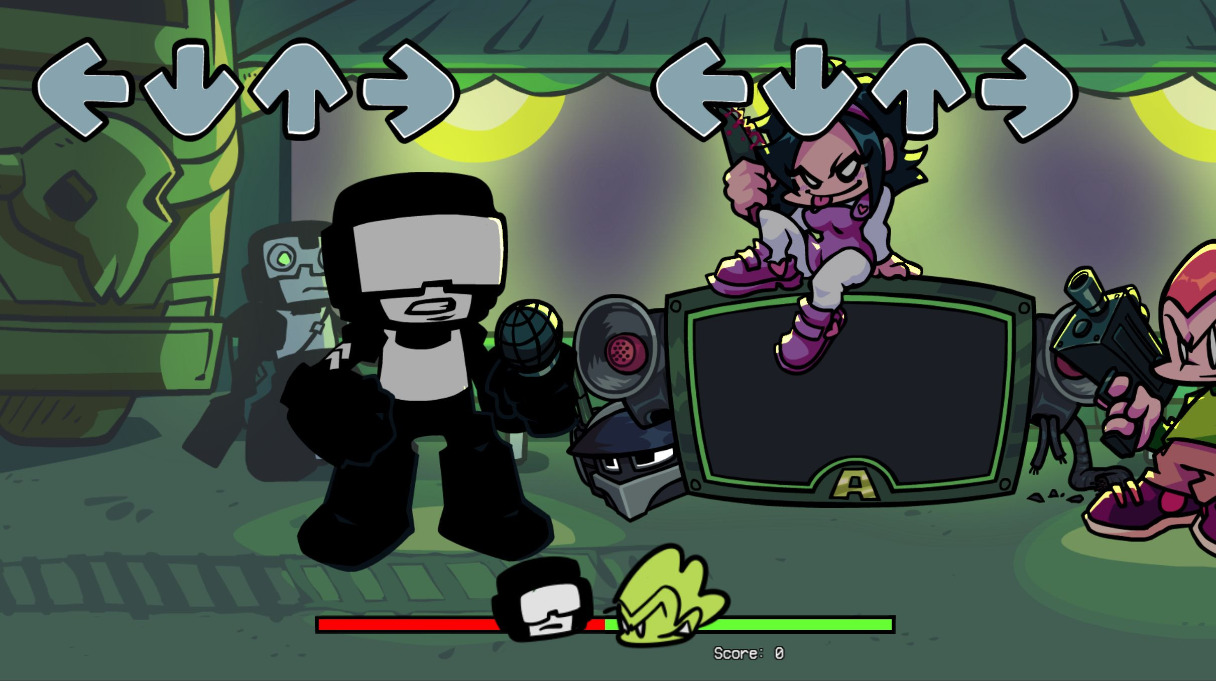 Nene Abot Shader Fix Mod for Friday Night Funkin' | FNF Mods