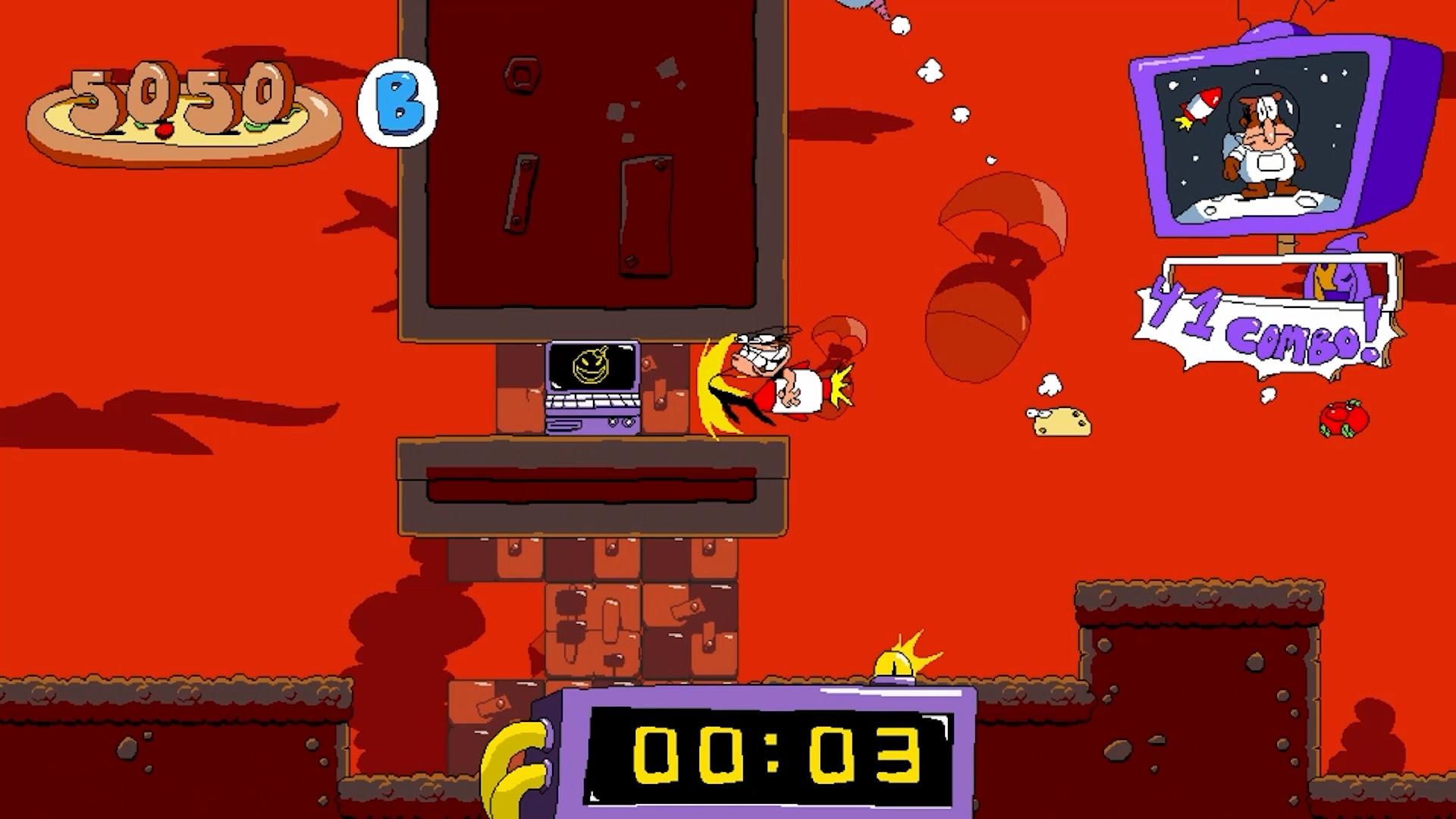 10 Seconds Until Nuclear Annihilation Mod for Pizza Tower | PT Mods