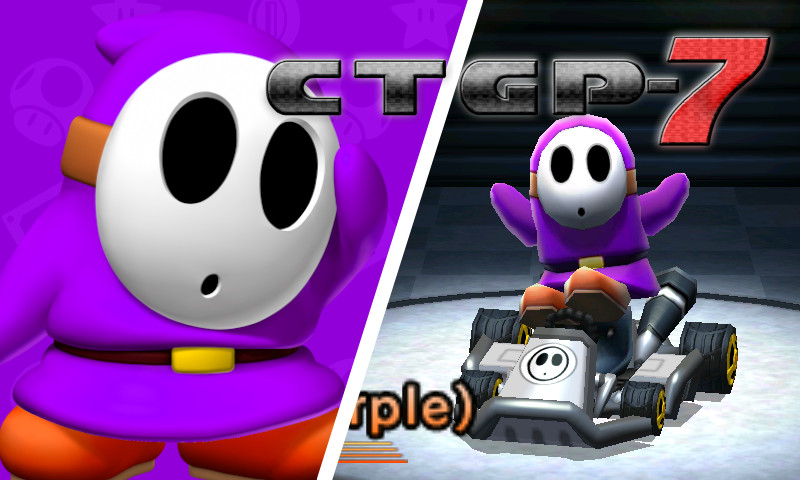 Purple Shy Guy Mod for Mario Kart 7 | MK7 Mods