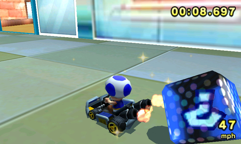 Blue Fake Item Box Mod for Mario Kart 7 | MK7 Mods