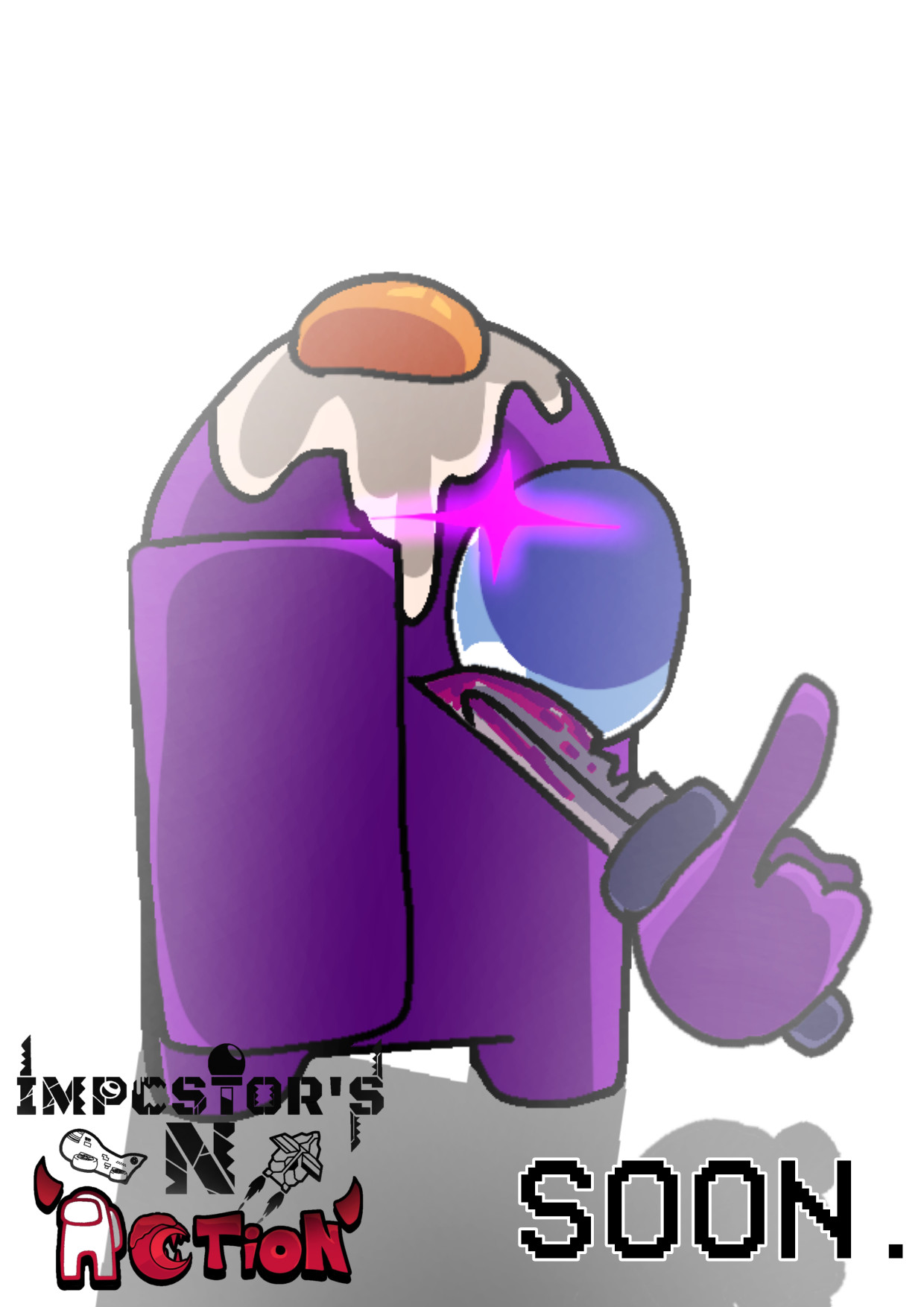 Vs Impostors N' Action (RETAKE/DELUXE) Mod for Friday Night Funkin ...