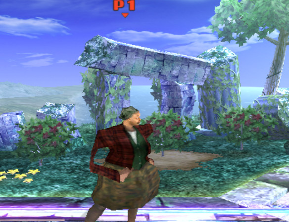 Old Woman (GTA San Andreas) Over Sonic Mod for Super Smash Bros. Brawl ...