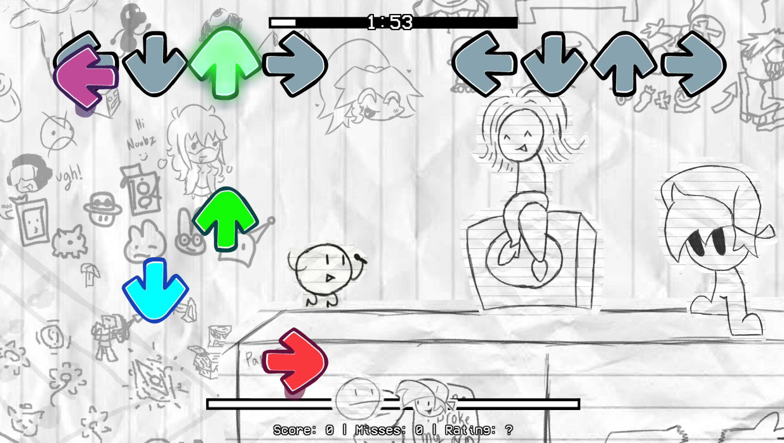 Toxic Tussle (Vs Ashira Moro) Mod for Friday Night Funkin' | FNF Mods