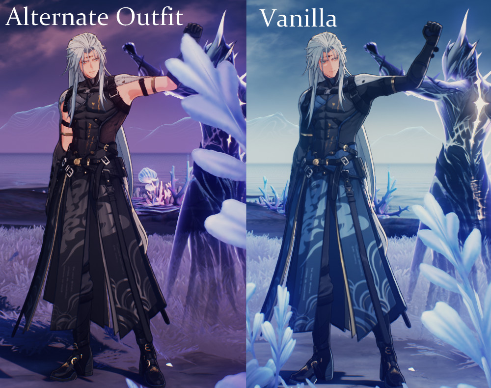 Calcharo Alternate Outfit + Body Edit Mod for Wuthering Waves | WuWa Mods