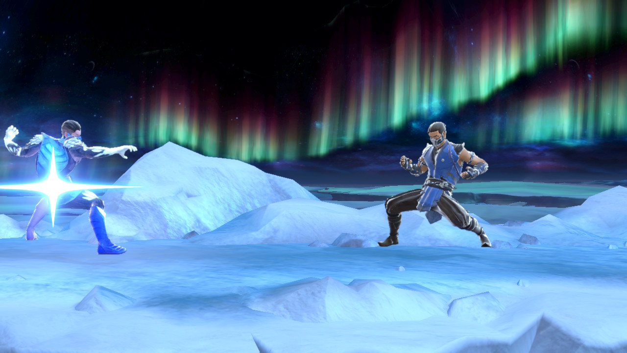 MK1 Sub-Zero over Mii-Brawler Mod for Super Smash Bros. Ultimate | SSBU ...