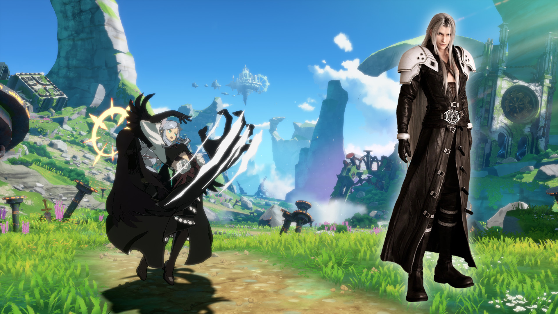 Queen Dizzy as Sephiroth Mod for GUILTY GEAR -STRIVE- | GGST Mods