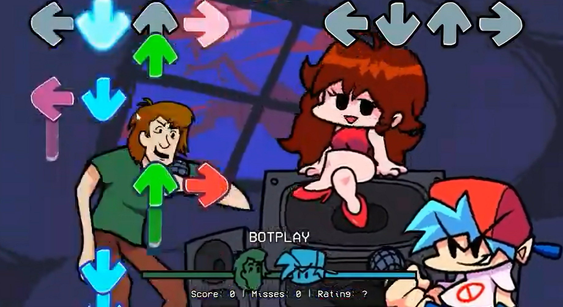 Overhead (Shag Mix) Mod for Friday Night Funkin' | FNF Mods