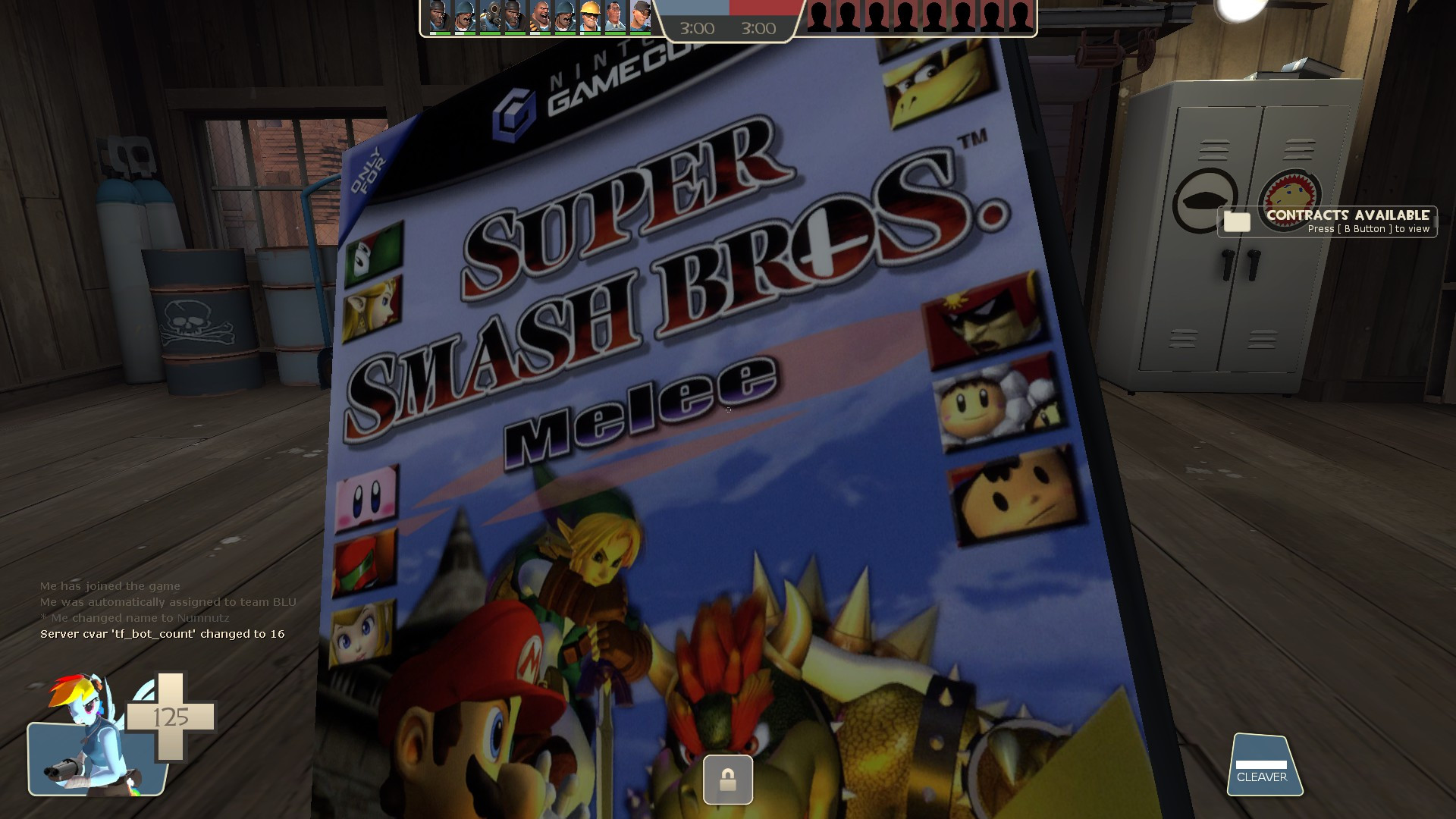 a copy of super smash bros melee Mod for Team Fortress 2 | TF2 Mods
