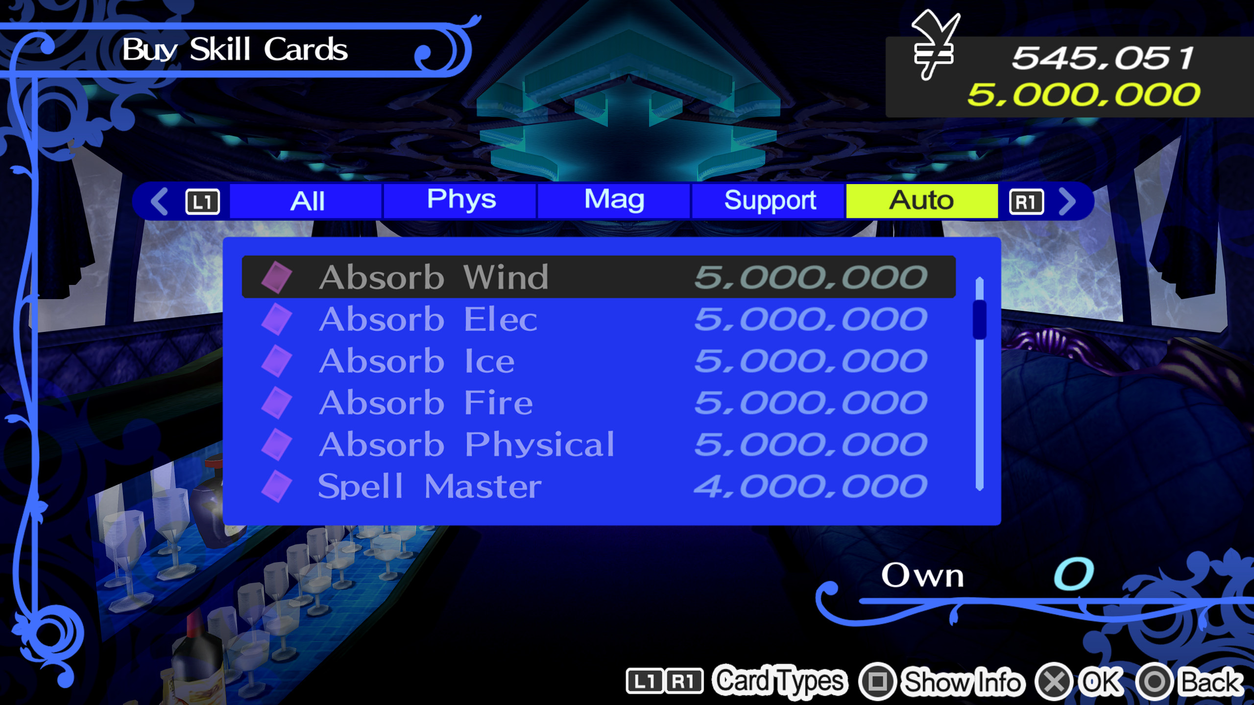 Unlocked Many Skill cards Automatically Mod for Persona 4 Golden PC (64 ...